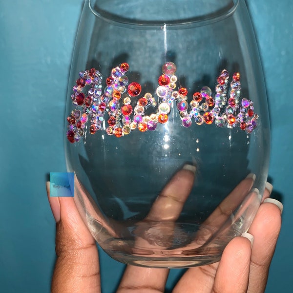 Name Wine Glass - Etsy