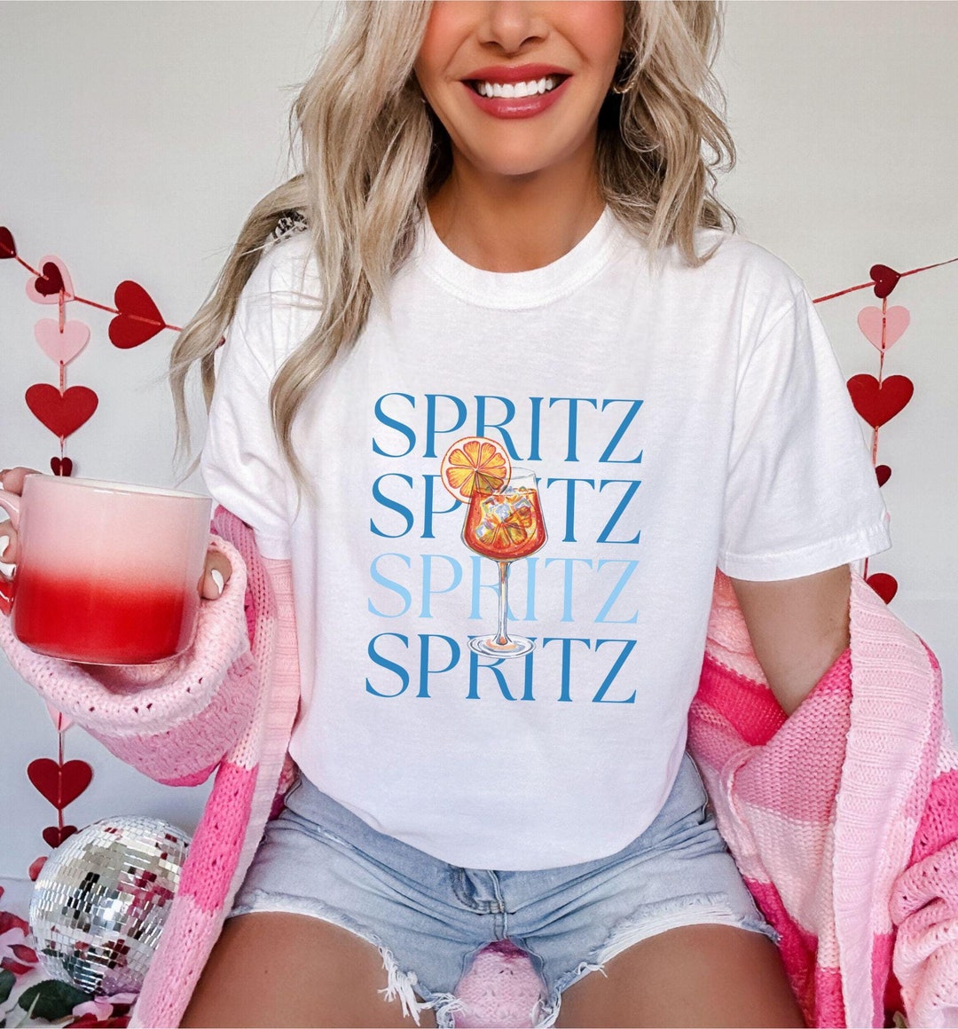 Comfort Colors® Aperol Spritz Shirt, Vacation T-shirt, Girls Night Tee ...