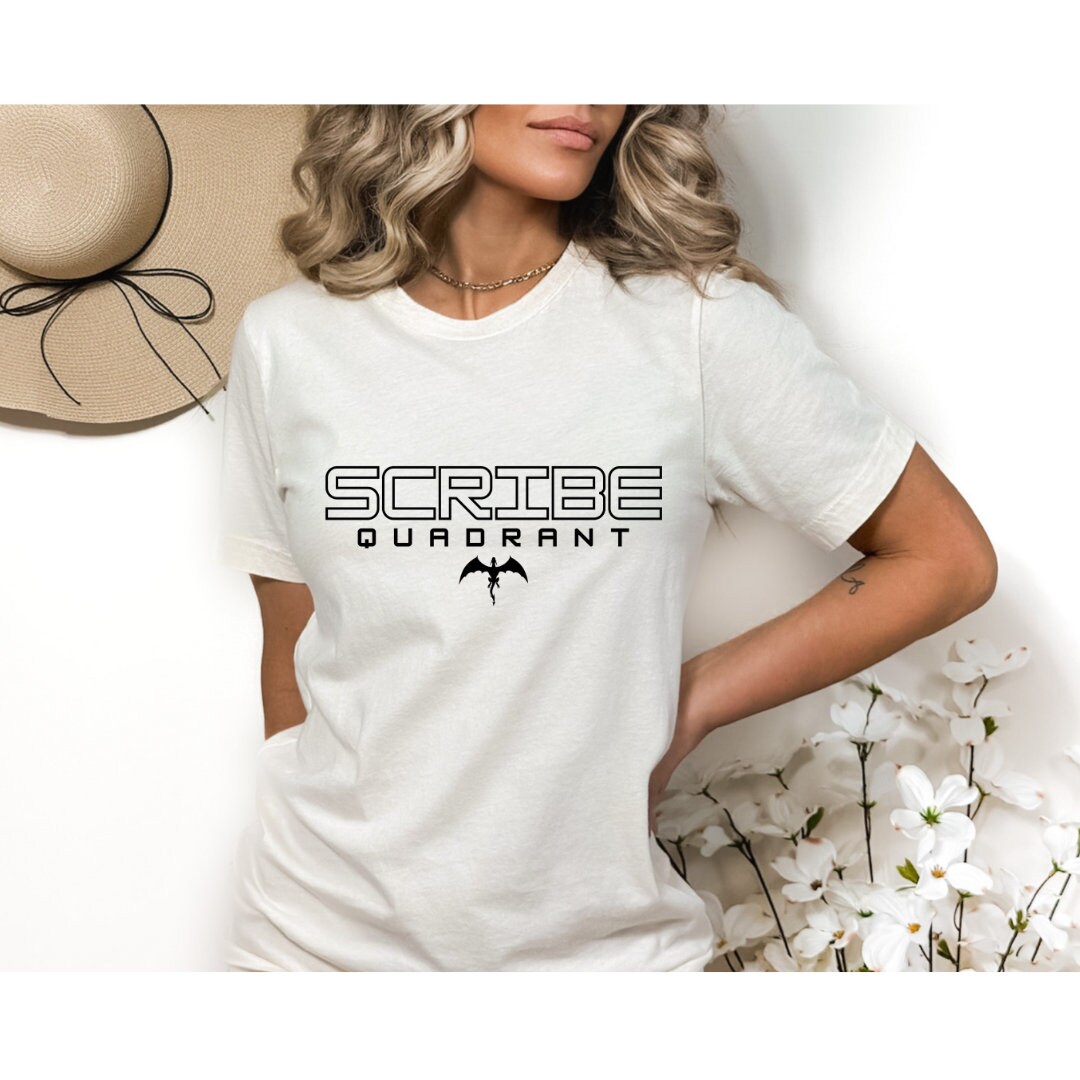 Fourth Wing T-shirt, Scribe Quadrant, Fantasy Book Shirt, Fantasy ...