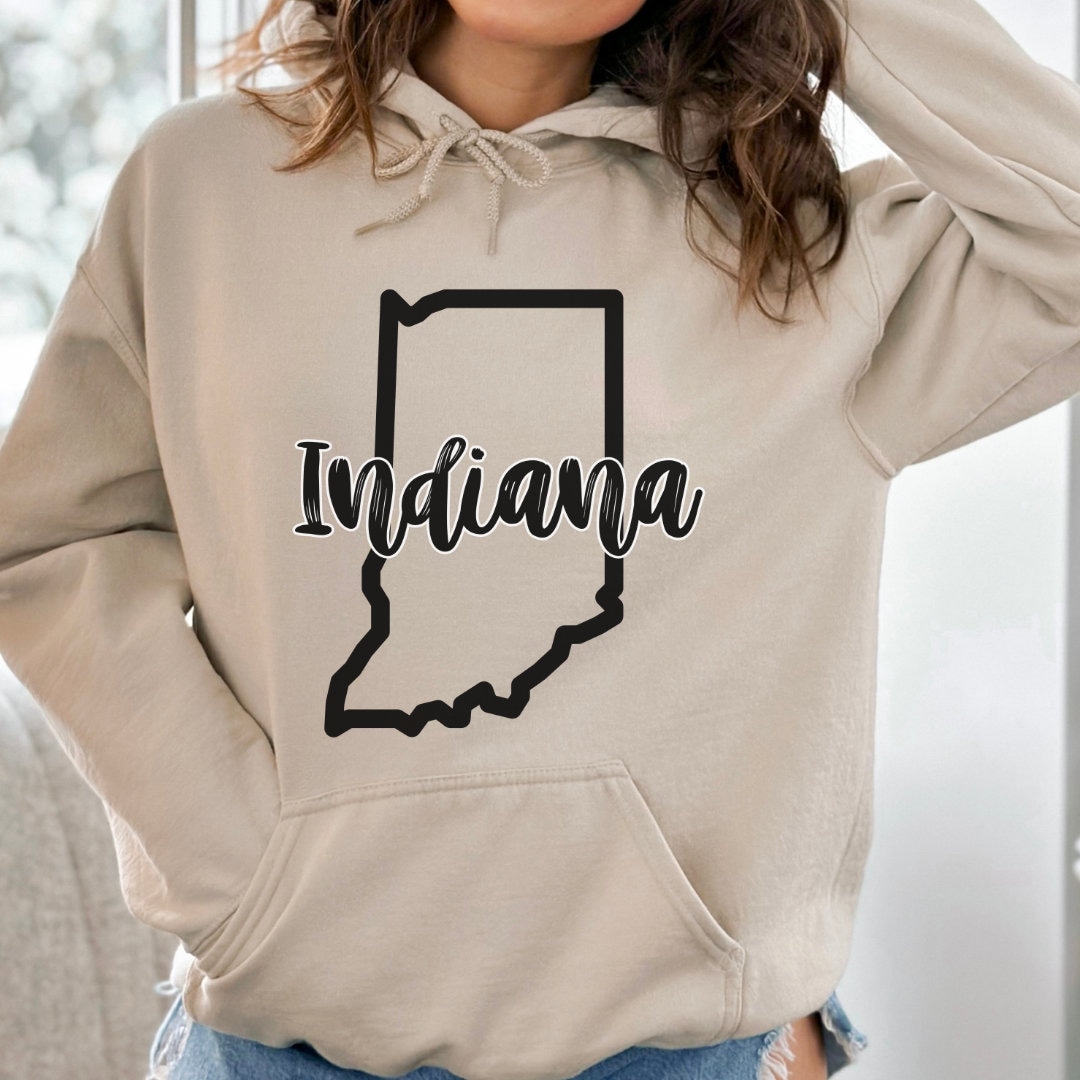 Indiana Sweatshirt, Indiana State Sweatshirt, Indiana Shirts, Midwest ...