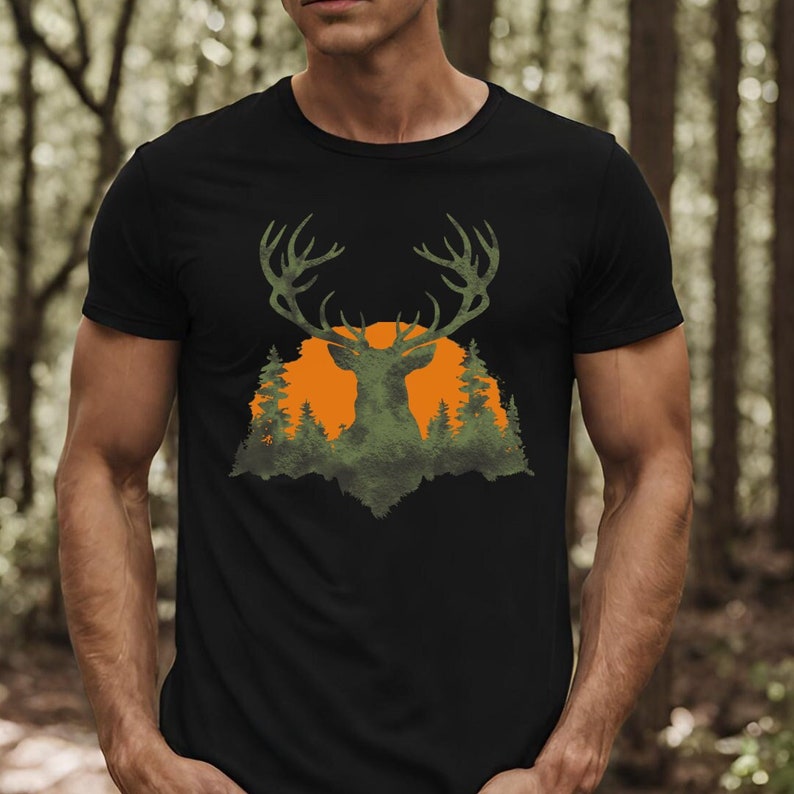Camo Deer Tshirt Deer Hunting Season T-shirt Gift for - Etsy