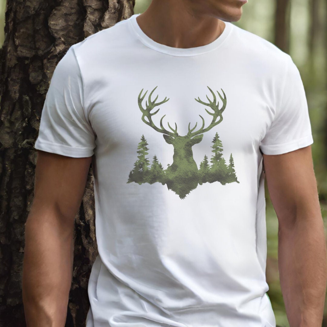 Camo Deer Tshirt, Deer Hunting Season T-shirt, Gift for Christmas ...