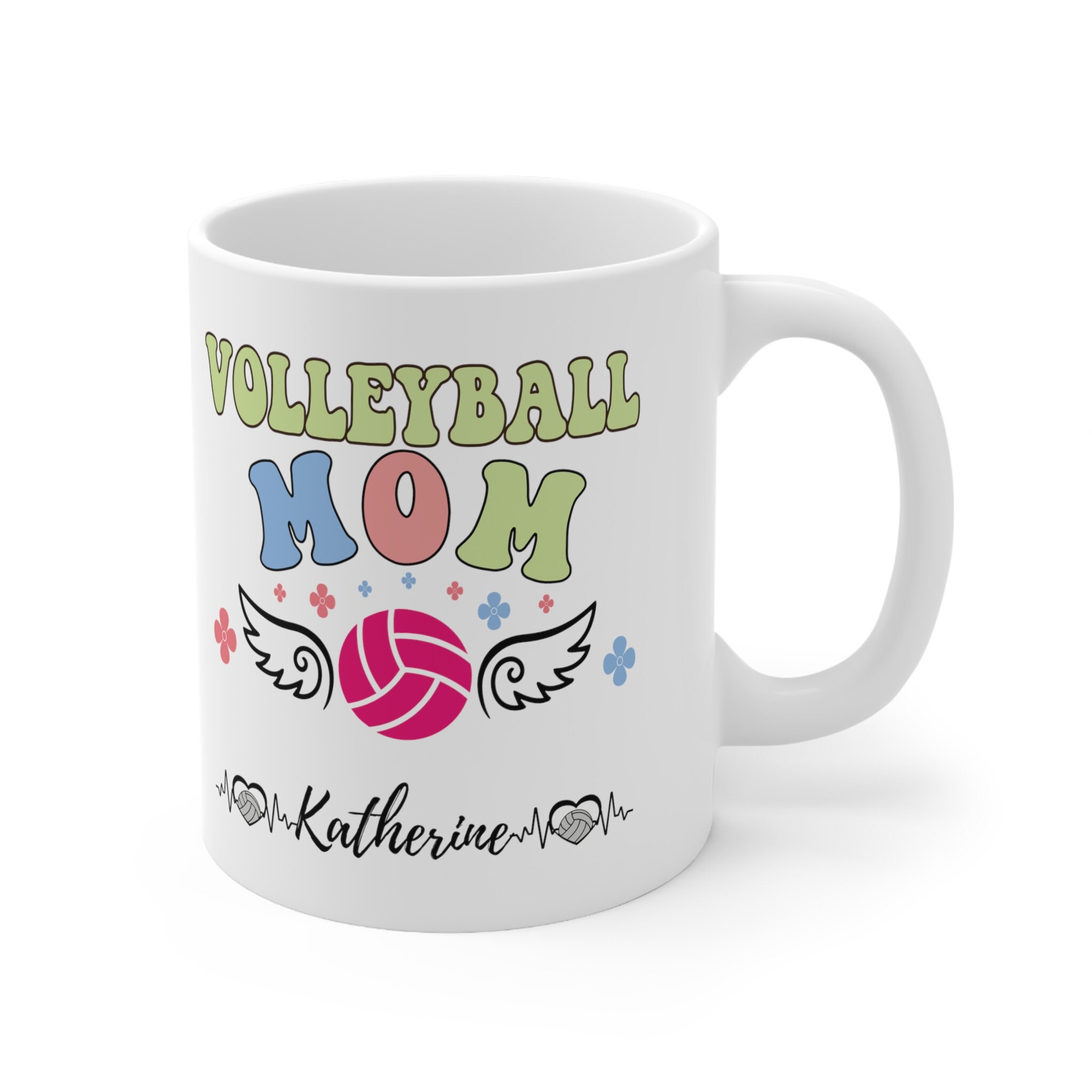 Volleyball Mug, Volleyball Mom Mug, Team Gift for Coaches, Funny Mug ...