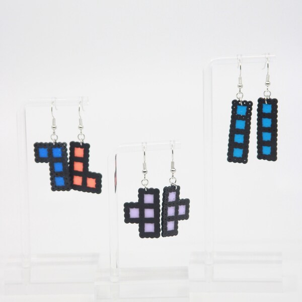 Tetris Earrings - Etsy