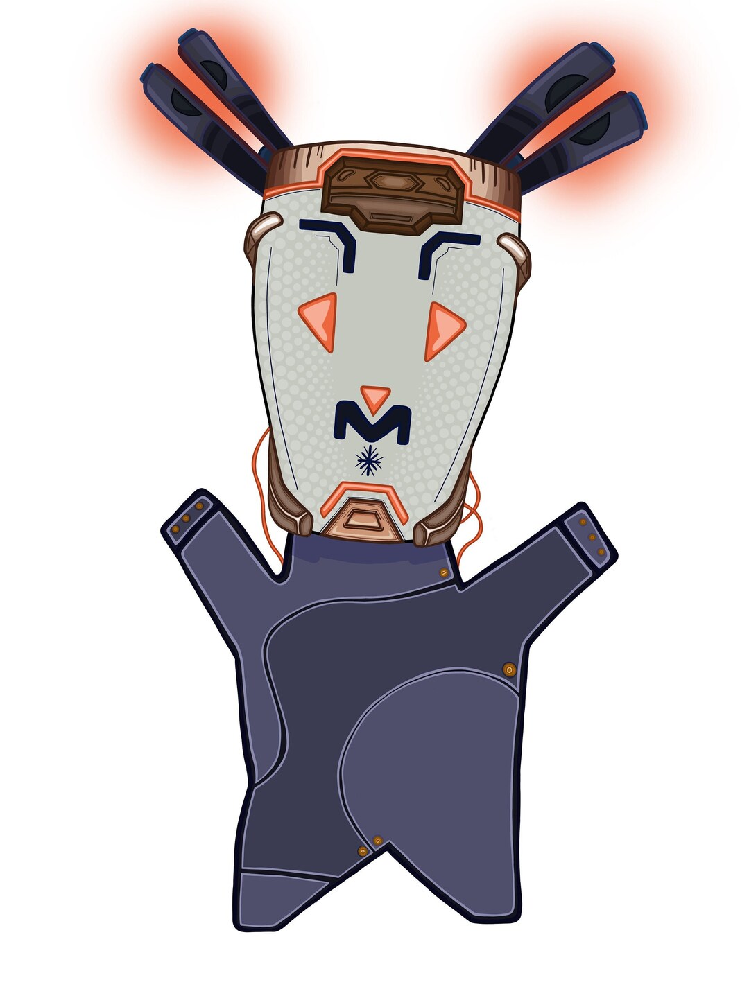 Korok X Borderlands Maliwan Outline | Downloadable Coloring Page - Etsy