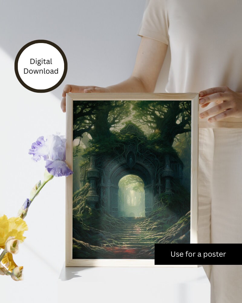 LOTR Lothlórien Pngs,svg Bundle,lord of the Rings,mystical Castle ...