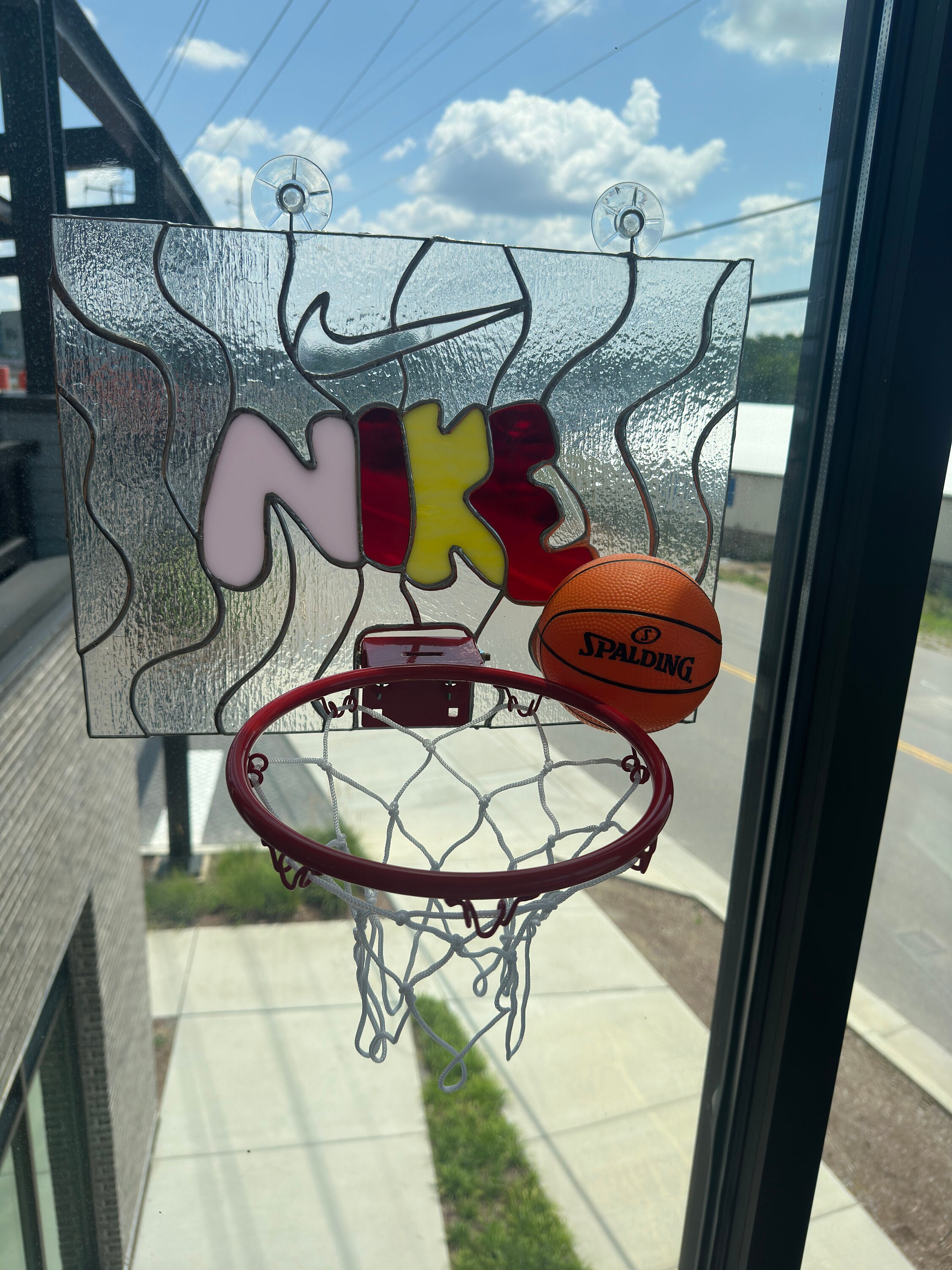 Nike Stained Glass Basketball Goal - Etsy