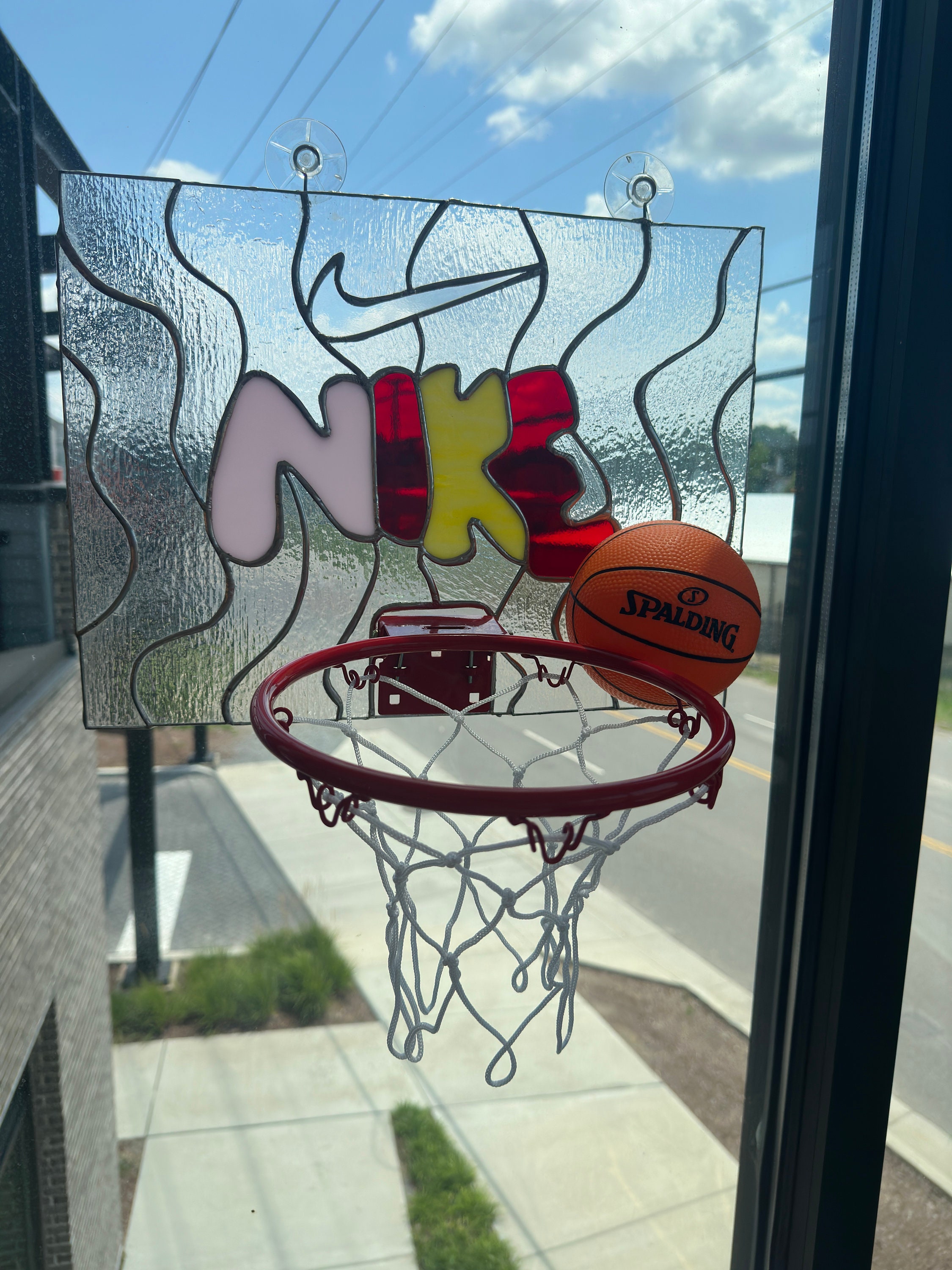 Nike Stained Glass Basketball Goal - Etsy