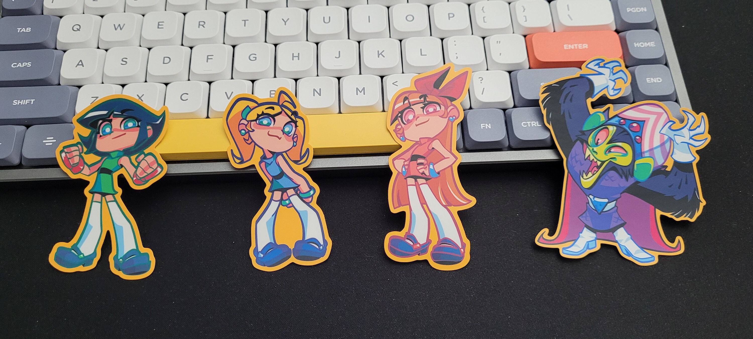 Powerpuff Girls and Mojo Jojo Stickers - Etsy