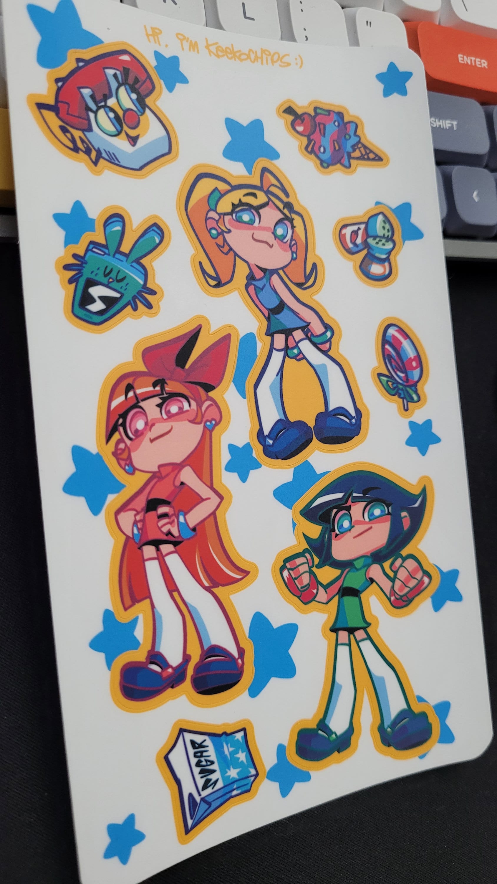 Powerpuff Girls and Mojo Jojo Stickers - Etsy
