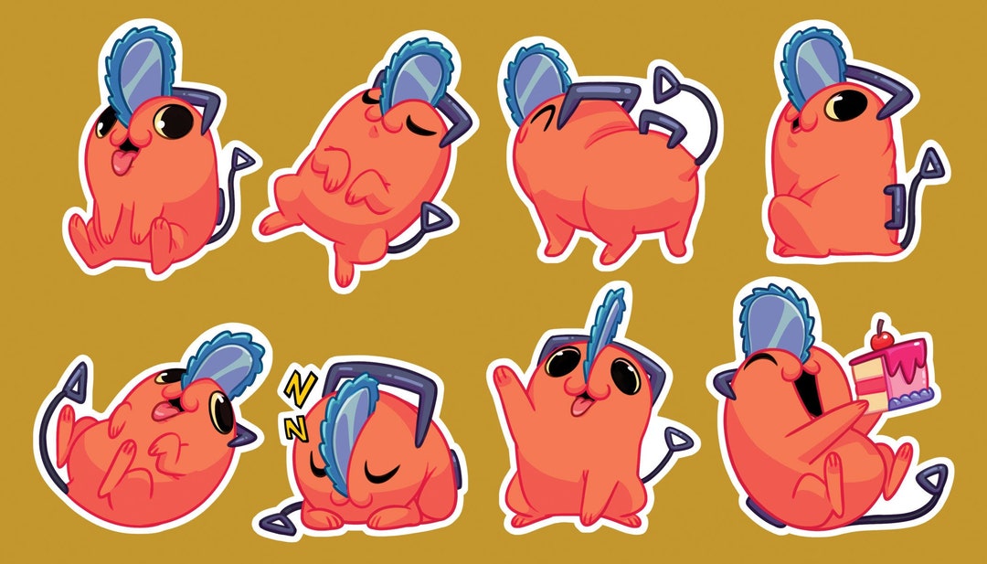 CSM Devil Dog Stickers and Sticker Sheet - Etsy