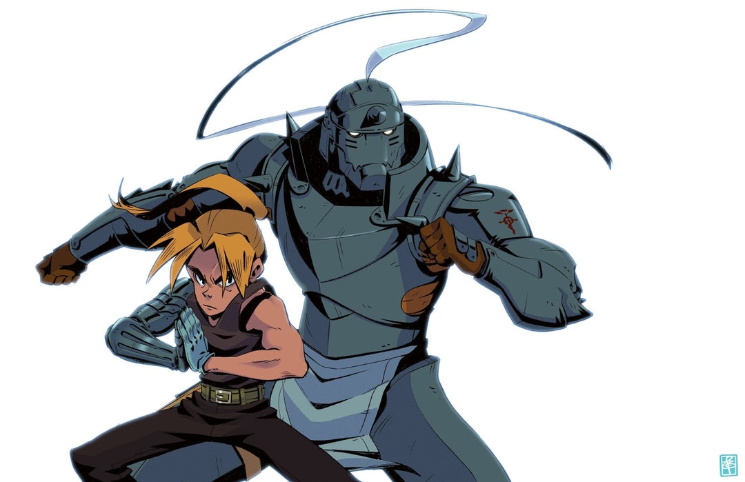 Fullmetal Alchemist 11x17 Posters Greed Edward Alphonse - Etsy