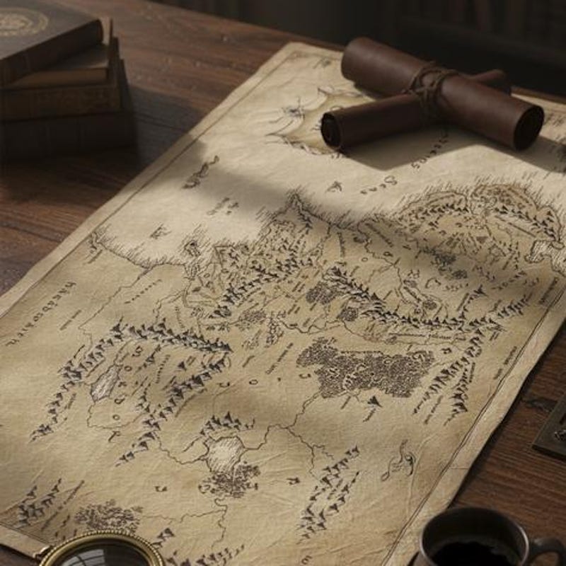 Fantasy Map Art - Etsy UK