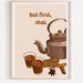 Chai Tea Poster, Masala Chai Printable Art, South Asian Kitchen Art ...