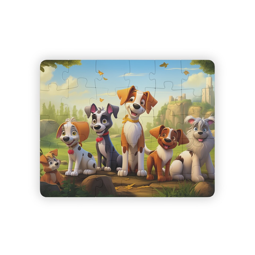 Dogs Puzzle for Kids Ages 3 to 6 Puzzle With Large Pieces for - Etsy
