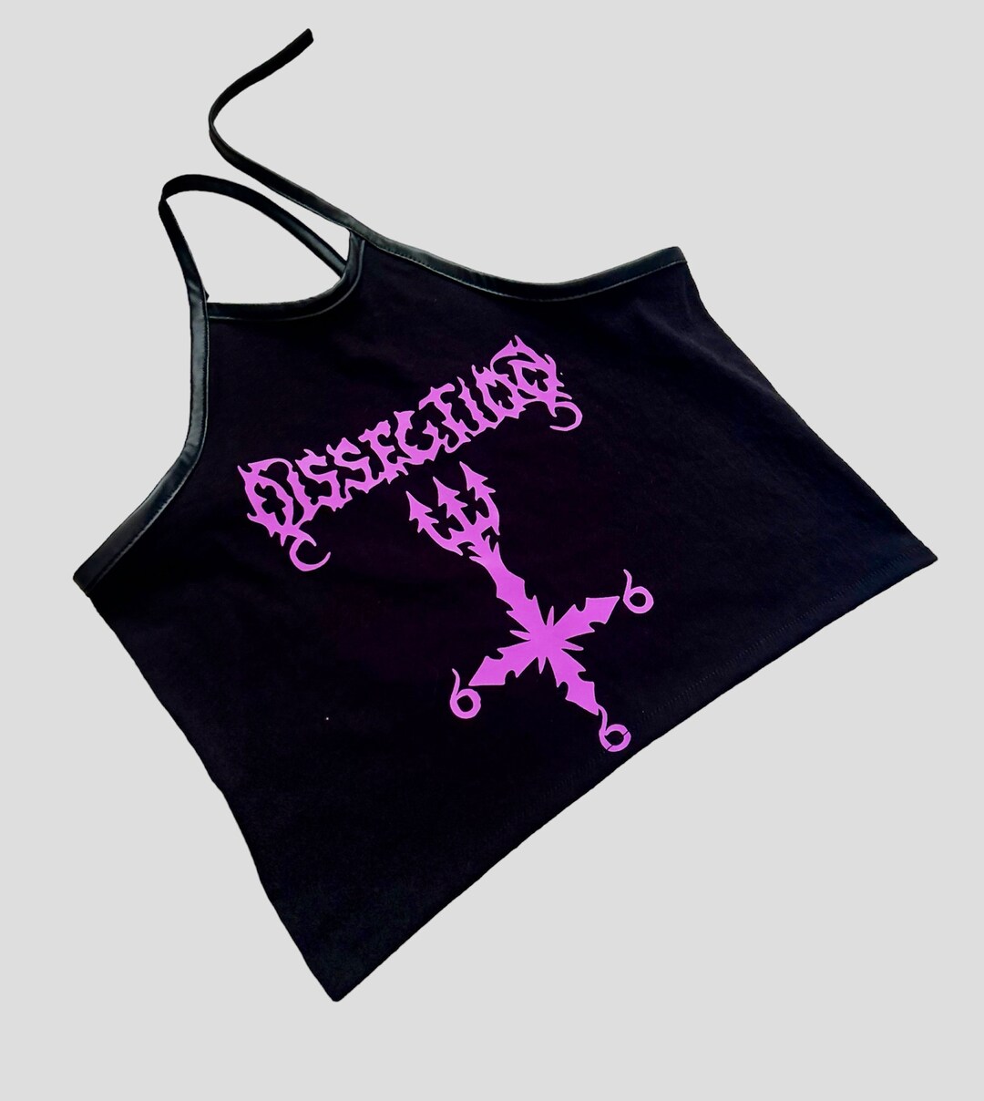 Made to Order Purple Dissection Crop Top - Etsy