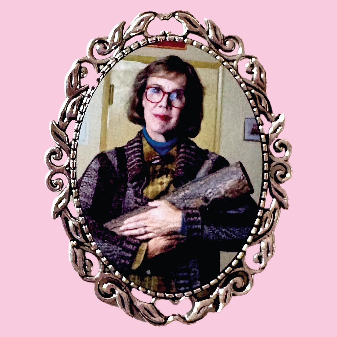 Twin Peaks Log Lady Brooch - David Lynch 90s Laura Palmer Dale Cooper ...
