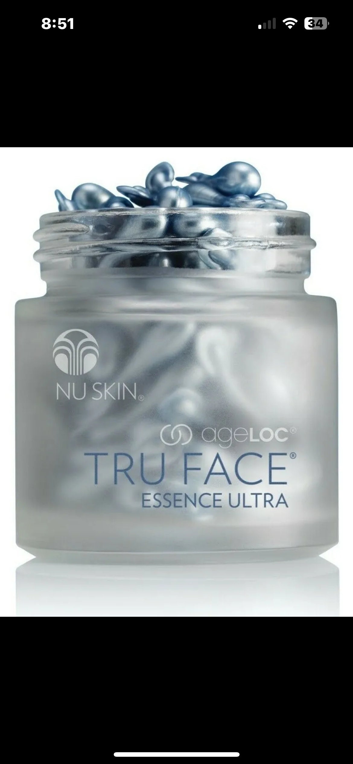 Nu Skin Ageloc Tru Face Essence Ultra 60 Capsules .37 Fl Oz - Etsy