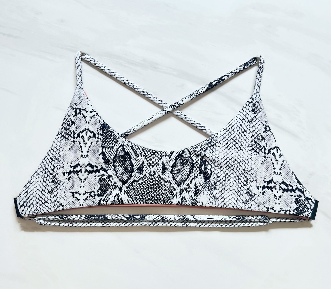 Bikini Top Tokatee Collection: Rustic Snake - Etsy