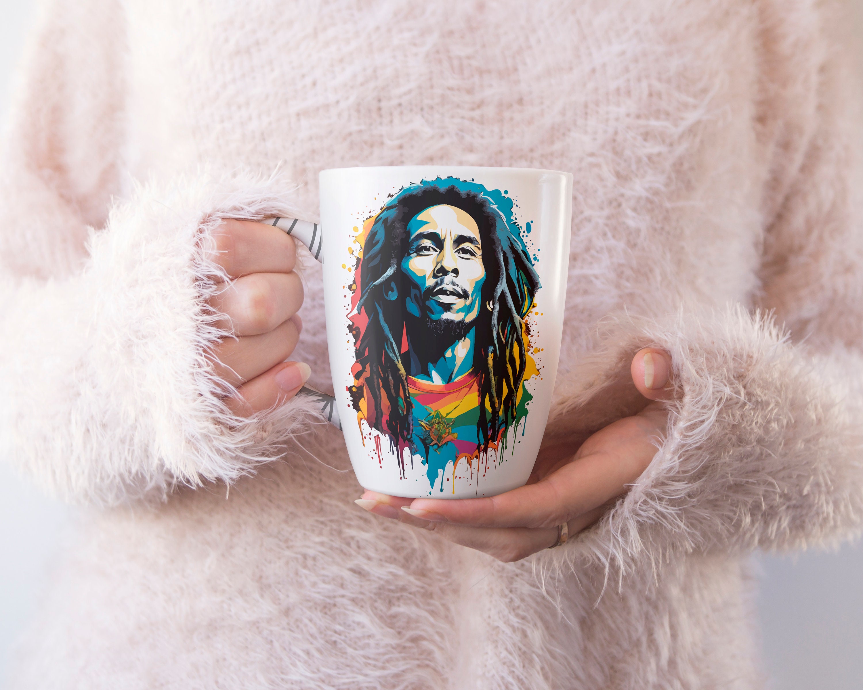 Bob Marley PNG Rasta Legend Shirt Poster Portrait Art Afro American ...