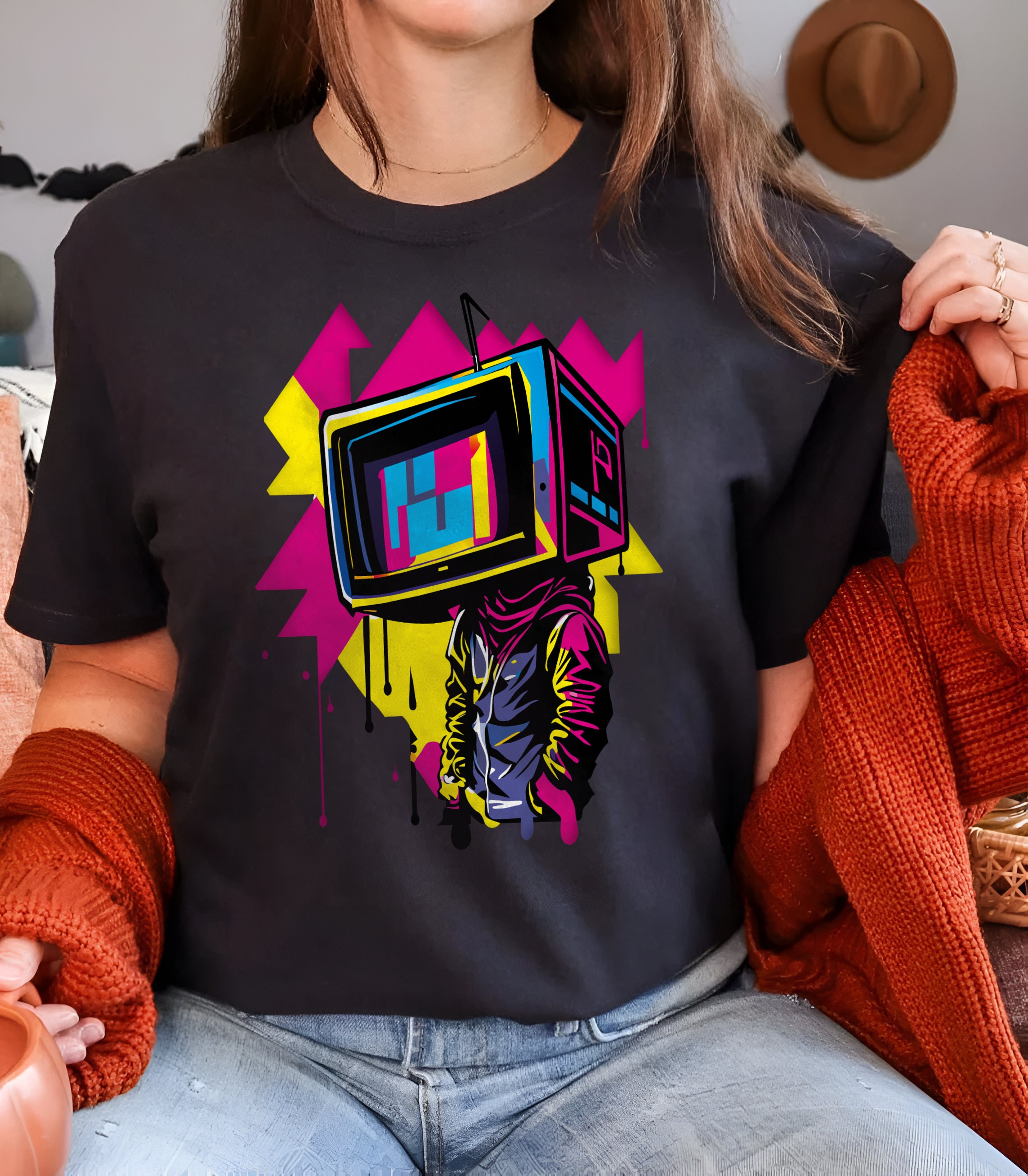 Tvman ,the Magic of the Screen,tv Head Man, Television Minded Character ...