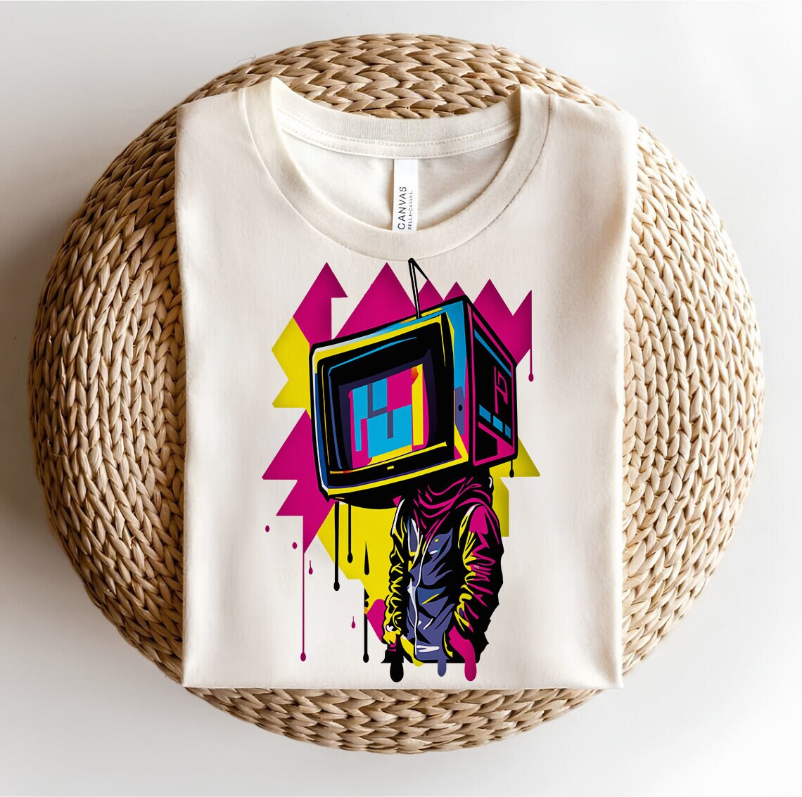 Tvman ,the Magic of the Screen,tv Head Man, Television Minded Character ...