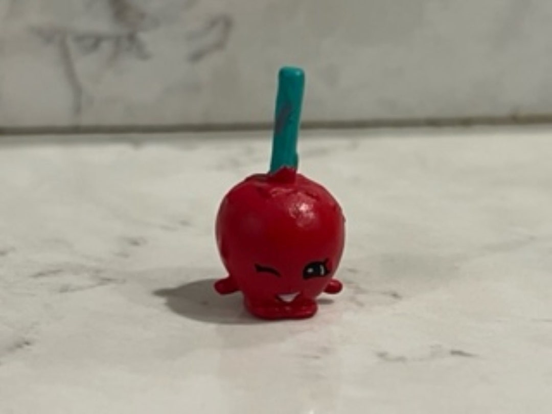 Exclusive Season 2 Shopkin candy Apple Hardly Used - Etsy