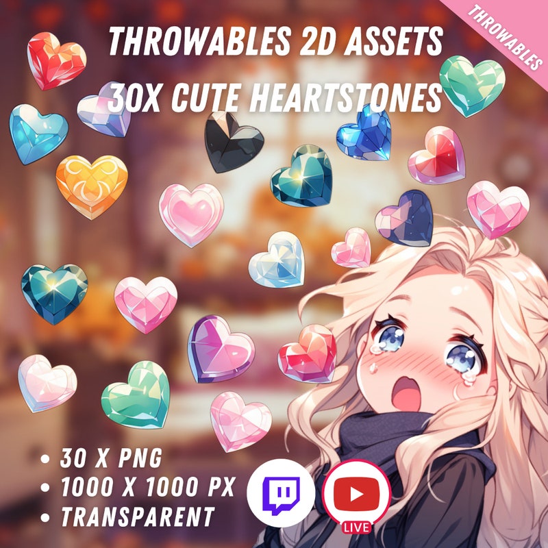 Tarot Cards Vtuber Asset - Etsy UK