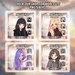 Cute Red Hair Girl Pngtuber | Kawaii | Ready for Twitch | Streamlabs ...