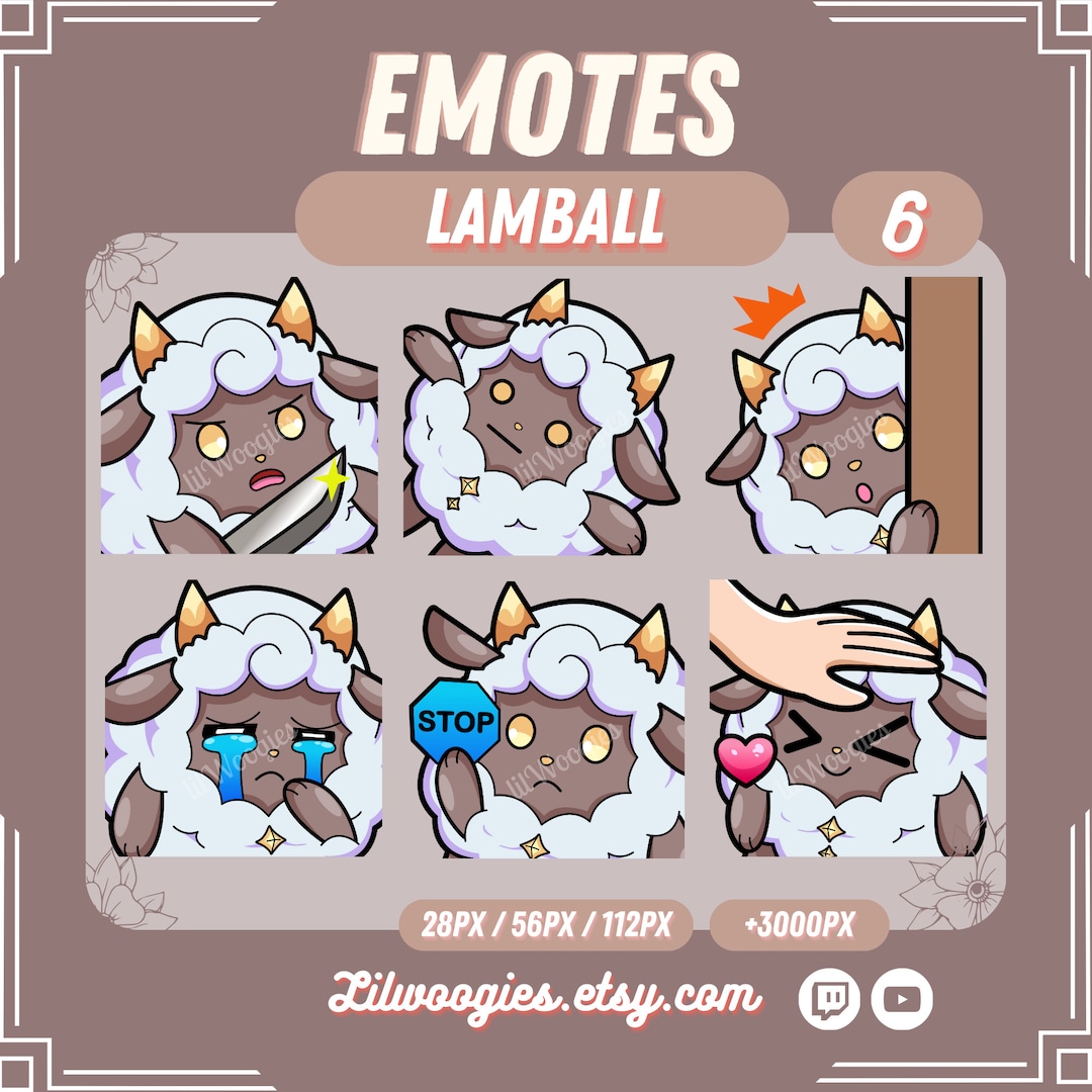 6x Palworld Depresso Twitch Emotes, Twitch Sub Emotes, Chibi Emotes ...