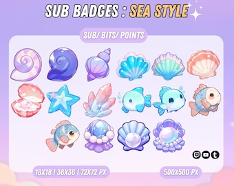 Aesthetic Ocean Seaside Dreamer Badge Set Beach Lover Summer Cute ...