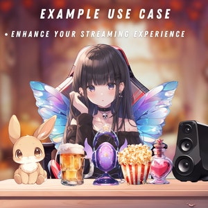 5x Vtuber Musical Speaker Assets | Music Speaker Set | Cute Props ...