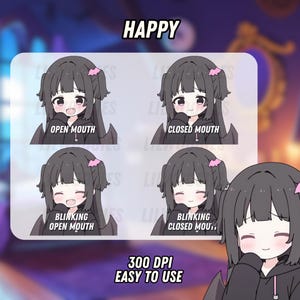 Kawaii Vampire Girl Pngtuber | Kawaii | Ready for Twitch | Streamlabs ...