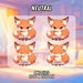 Cute Fox Pngtuber | Kawaii | Ready for Twitch | Streamlabs | Vtuber ...