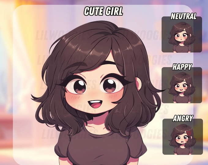 Chibi Gamer Axolotl Pngtuber | Kawaii | Ready for Twitch | Vtuber ...