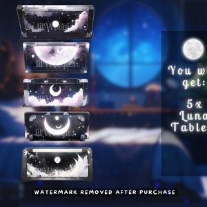 Vtuber Tablets 5x | Pngtuber | Transparent Props | Assests | Drawing ...