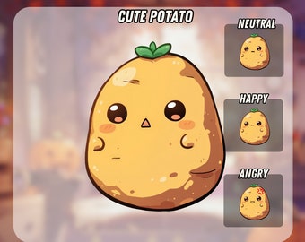 Potato PNG Tuber - Etsy