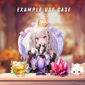 5x Vtuber Healthy Tea | Cute Herbal Tea | Vtuber Beverage | Anime ...