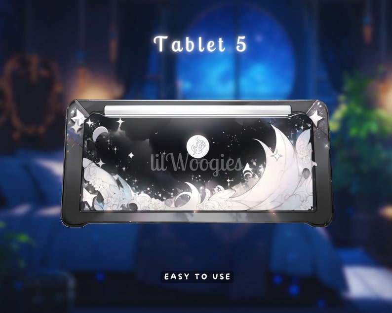 Vtuber Tablets 5x | Pngtuber | Transparent Props | Assests | Drawing ...