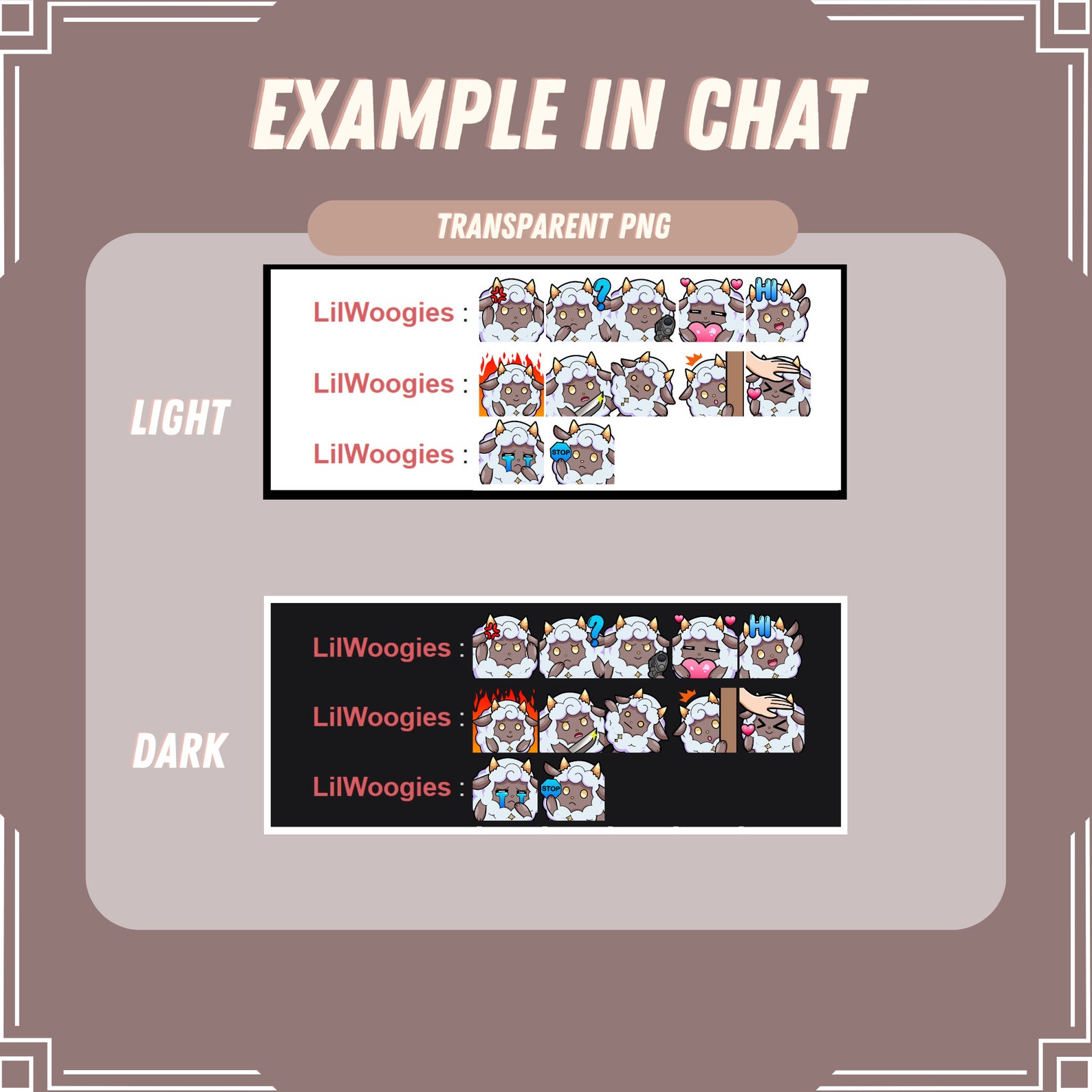 12 Palworld Lamball Twitch Emotes, Twitch Sub Emotes, Chibi Emotes ...