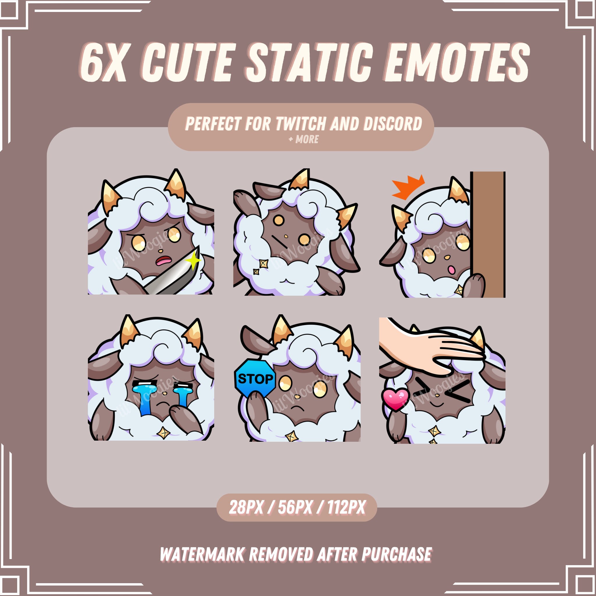 6x Palworld Depresso Twitch Emotes, Twitch Sub Emotes, Chibi Emotes ...
