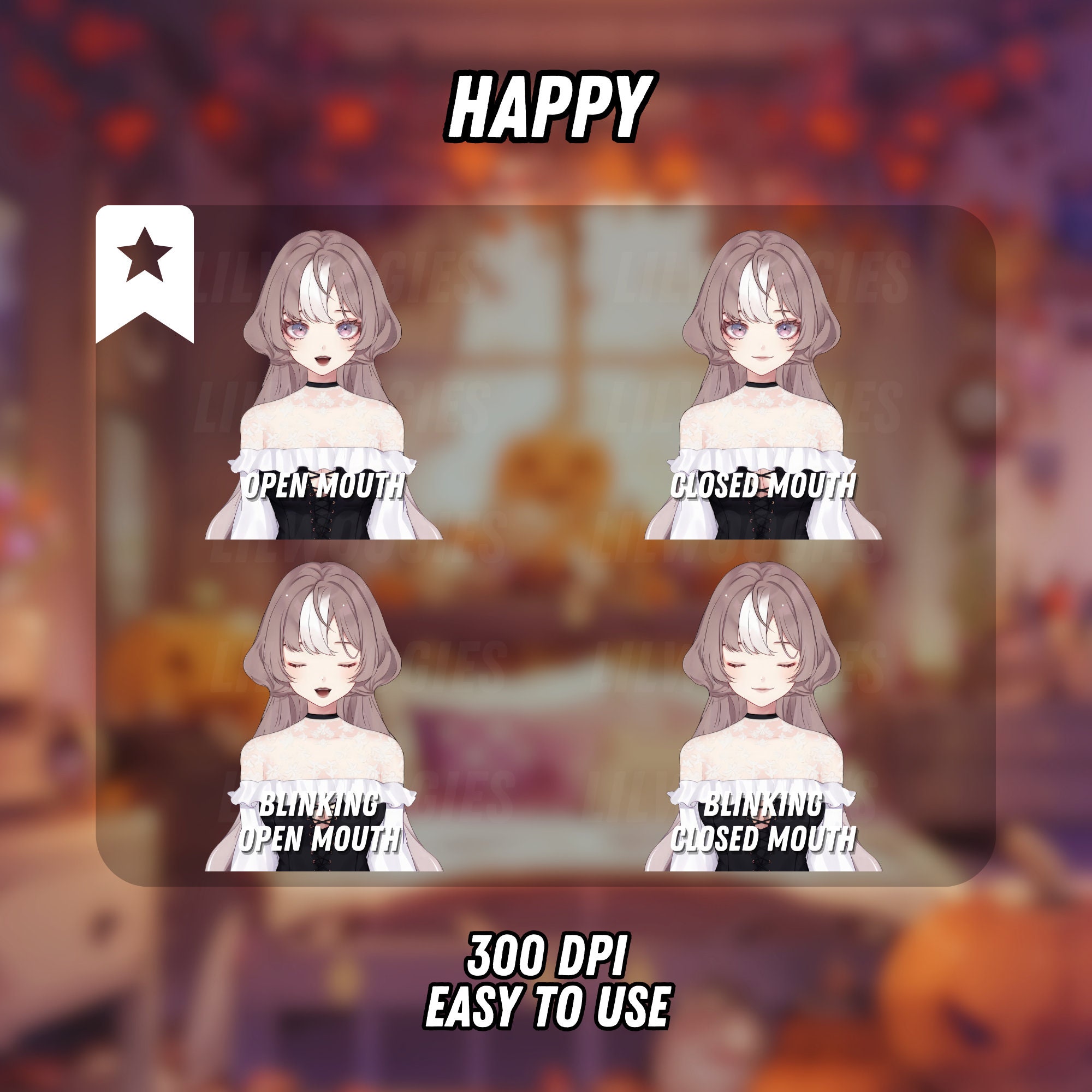 Cute Angel Girl Pngtuber | Kawaii | Ready for Twitch | Streamlabs ...