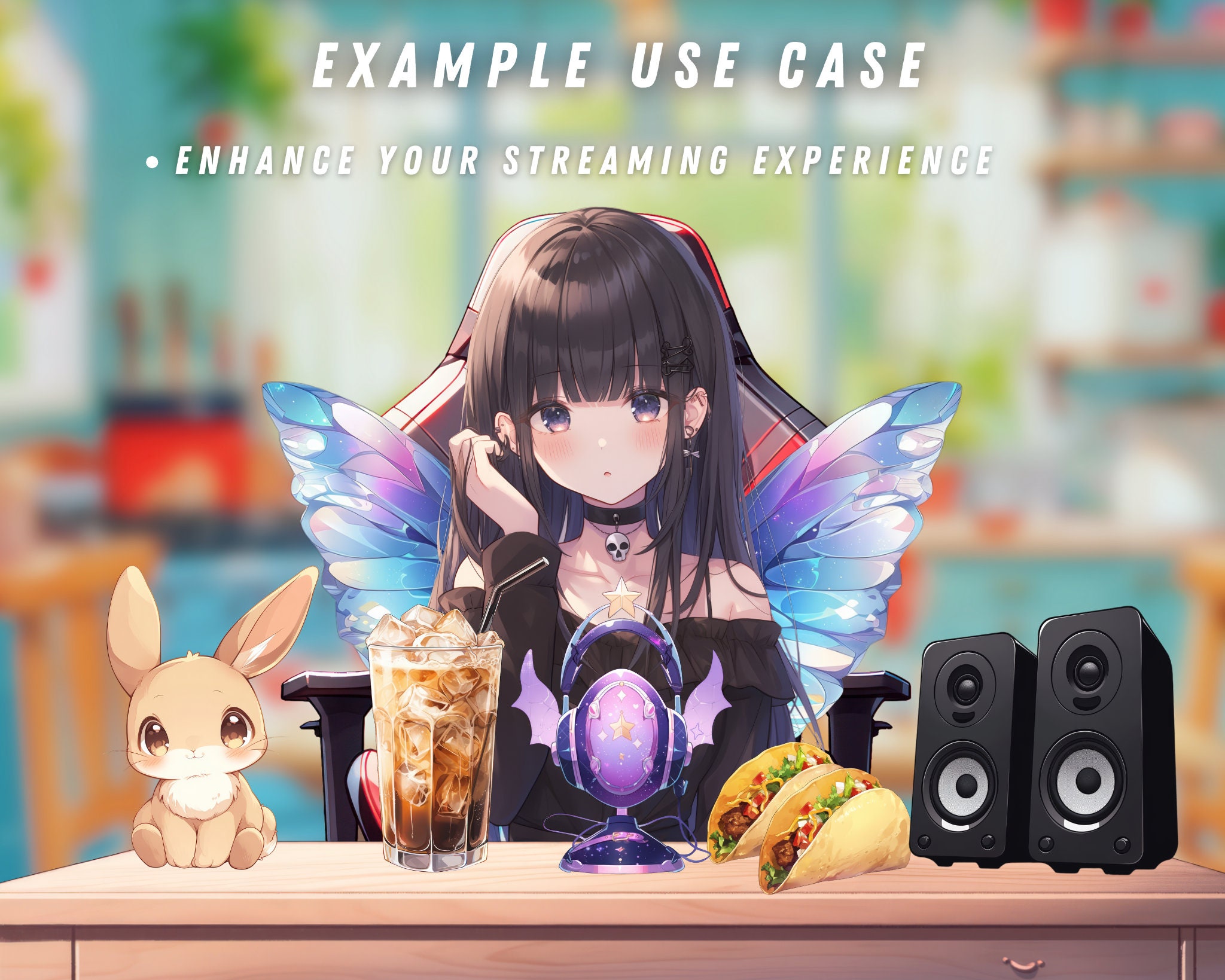 Vtuber Delicious Taco 5x Pngtuber Transparent Props Cute Fastfood ...
