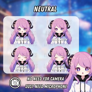 Cute Zodiac Aries Girl Pngtuber | Kawaii | Ready for Twitch ...