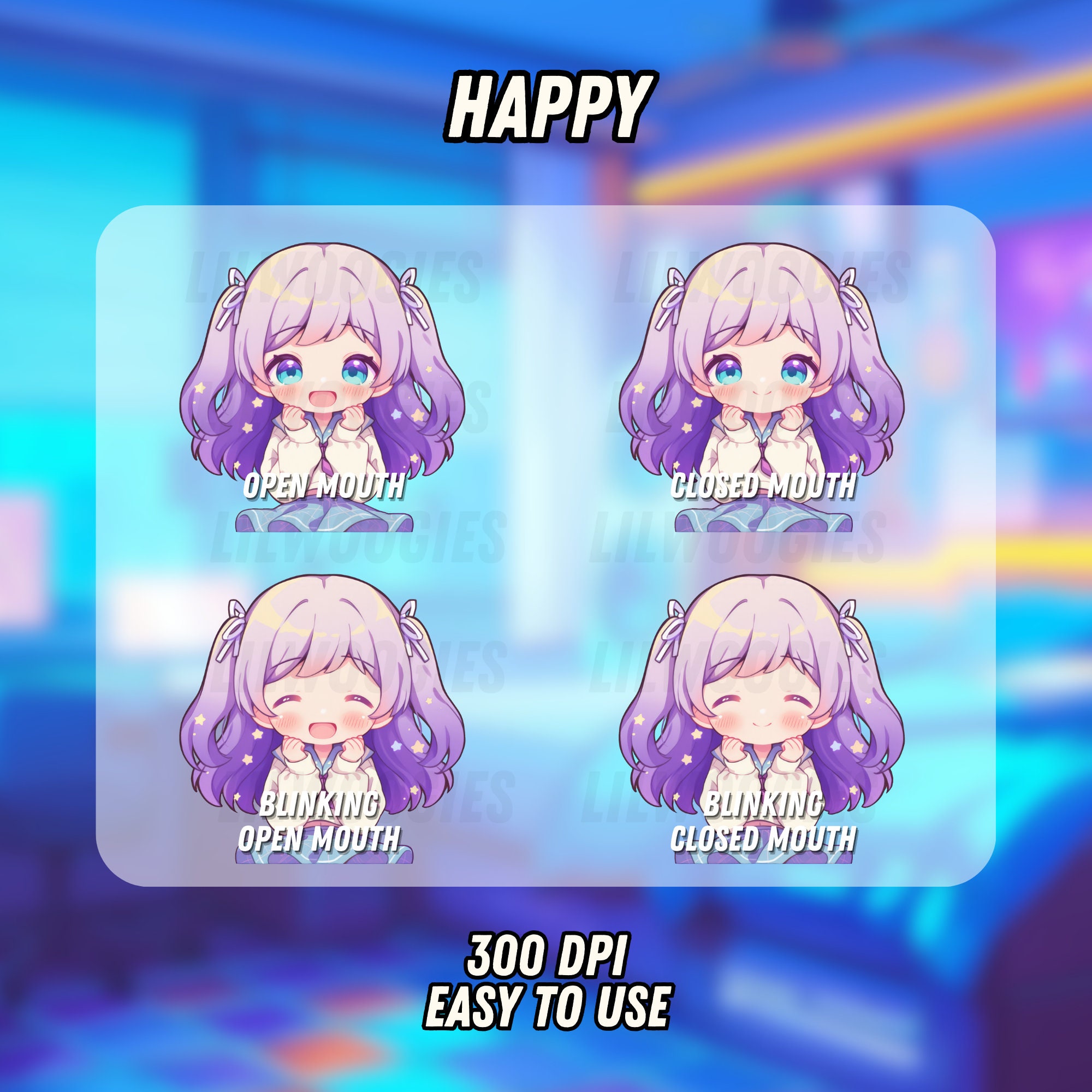 Cute Idol Girl Pngtuber | Kawaii | School | Ready for Twitch | Vtuber ...