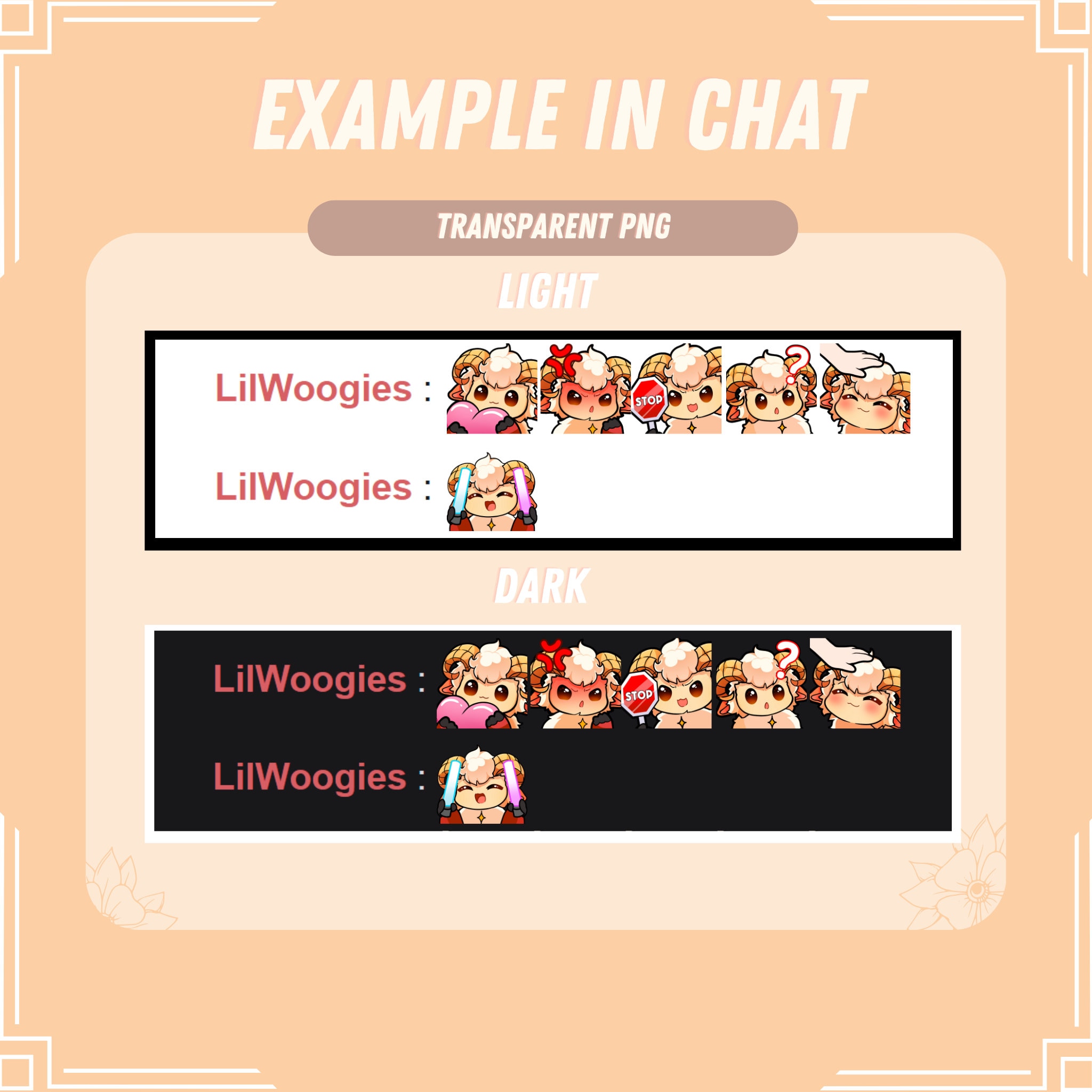 Zodiac Baby Aries Twitch Emotes, Twitch Sub Emotes, Chibi Emotes ...
