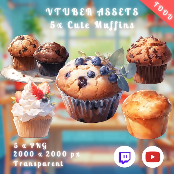 Vtuber Food Designs - Etsy