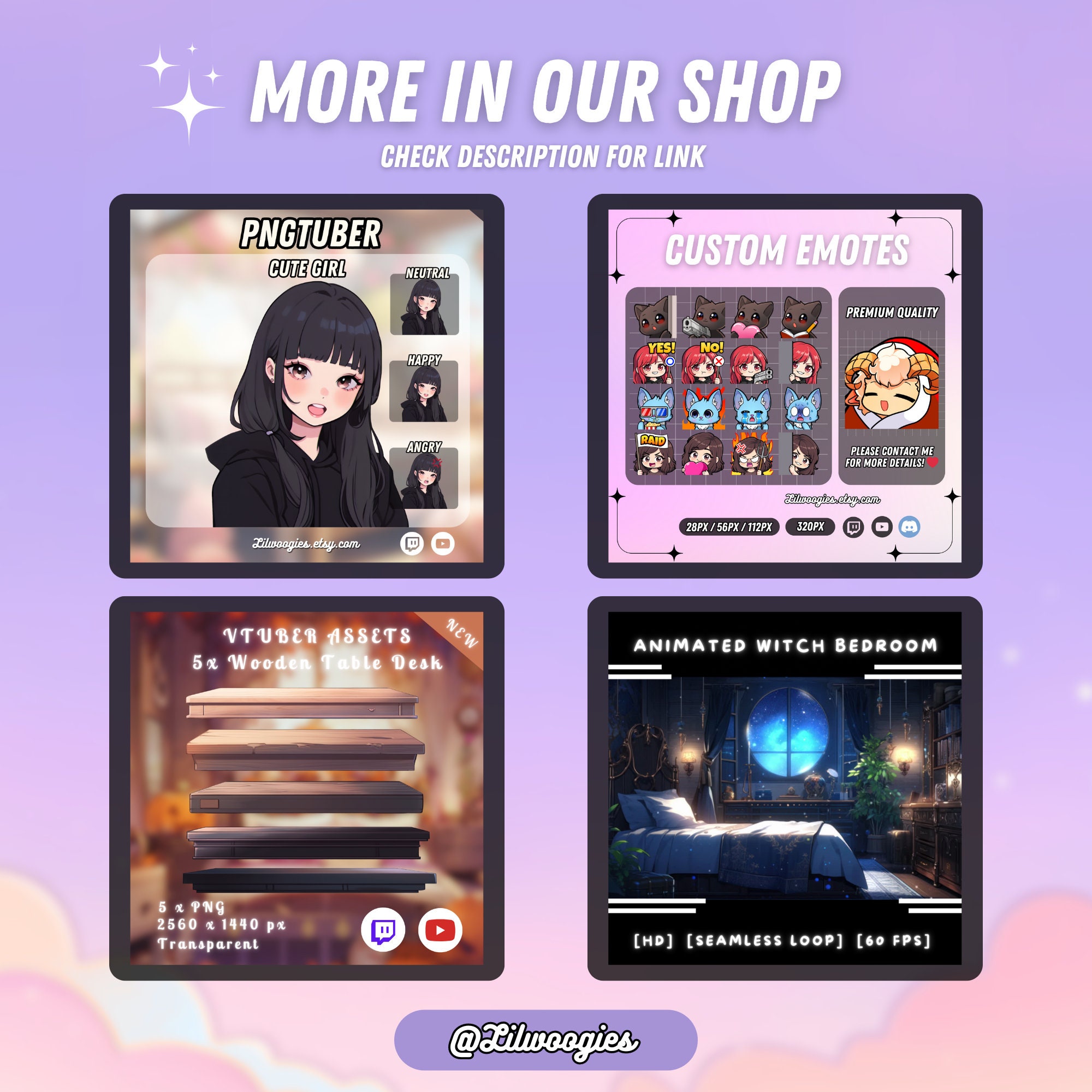 Cute Gems Sub Badges, Twitch Bit Badges, Sub Badges for Twitch, Twitch ...