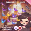 Emo Boy Elf Pngtuber Kawaii Gothic Ready for Twitch Vtuber Avatar ...