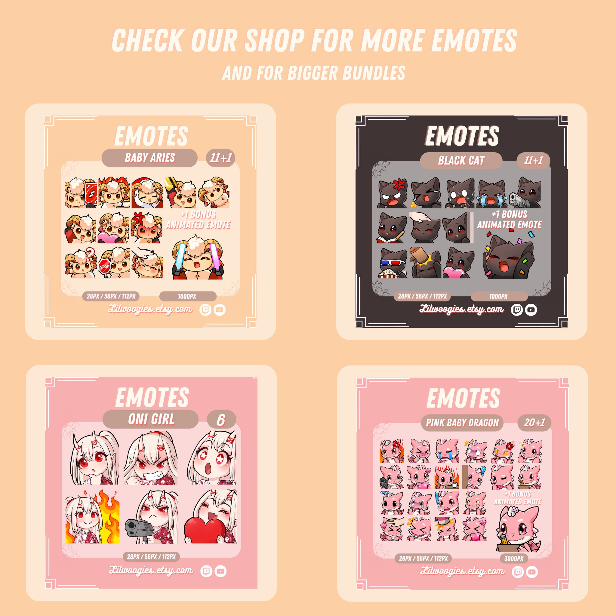 Zodiac Baby Aries Twitch Emotes, Twitch Sub Emotes, Chibi Emotes ...